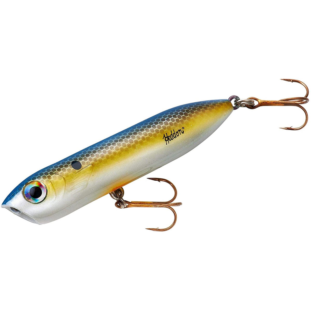 Heddon Chug'n Spook Jr Topwater Foxy Shad 3 1/2" 1/2 oz. - Walmart.com