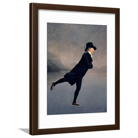 The Reverend Robert Walker Skating on Duddingston Loch, 1795 Framed ...