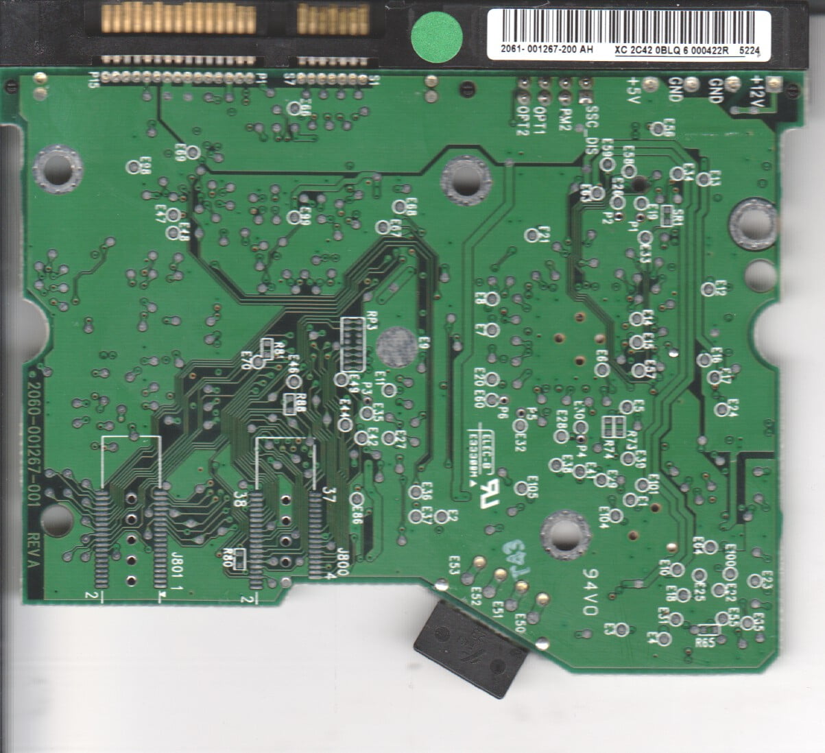 WD2500JD-00HBB0, 2061-001267-200 AH, WD SATA 3.5 PCB - Walmart.com