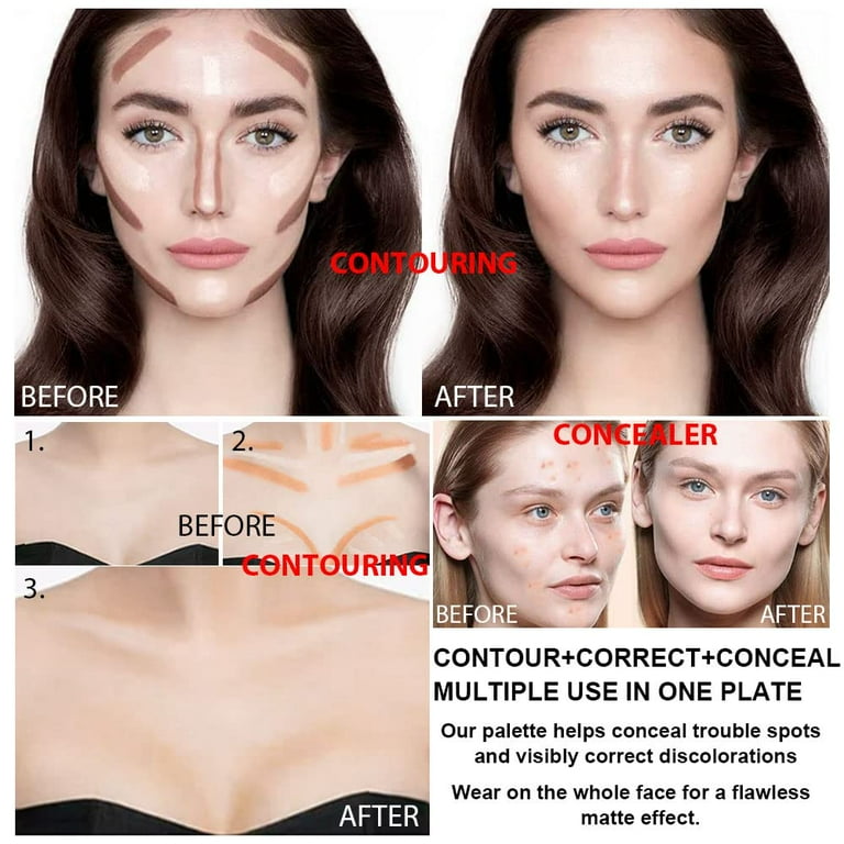 Contouring Makeup Kit For Light Skin