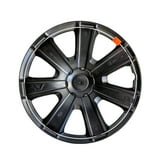 Alpena 15in VR Carbon Wheel Cover Kit Black 4 Pack, Model 58259 ...