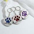 Personalized Dog Mom Keychain Beautiful Round Engraved and Laser Cut ...