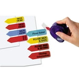 Redi-Tag, RTG81014, Sign Here Removable Flags In Dispenser, 120 / Pack ...