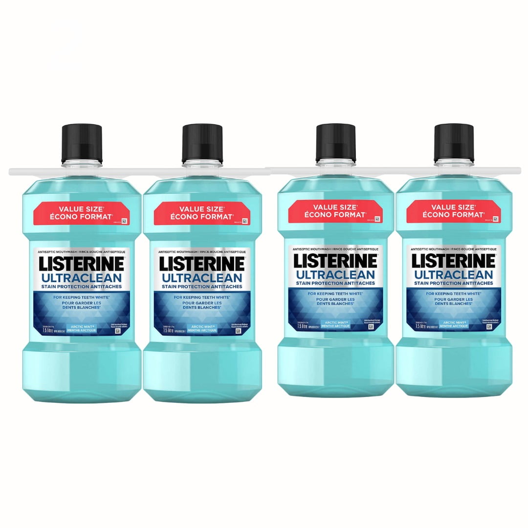 Click here for Listerine Ultraclean Mouth Wash - 1.5 L  4-Pack 1.... prices