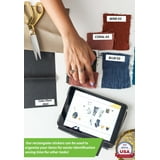 3x1 inch Rectangular Color Coding Labels (75mm x 25mm) Green Blank ...