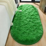 Homore Ultra Soft Modern Oval Rugs for Bedroom,2.6' x 5.3',Original ...