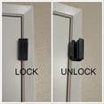 2 Pack Door Reinforcement Locks with 8 Screws, Home Security Door Lock ...