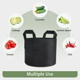 12-Pack Grow Bags 5 Gallon, Thick Fabric Planter Bags for Vegetables ...