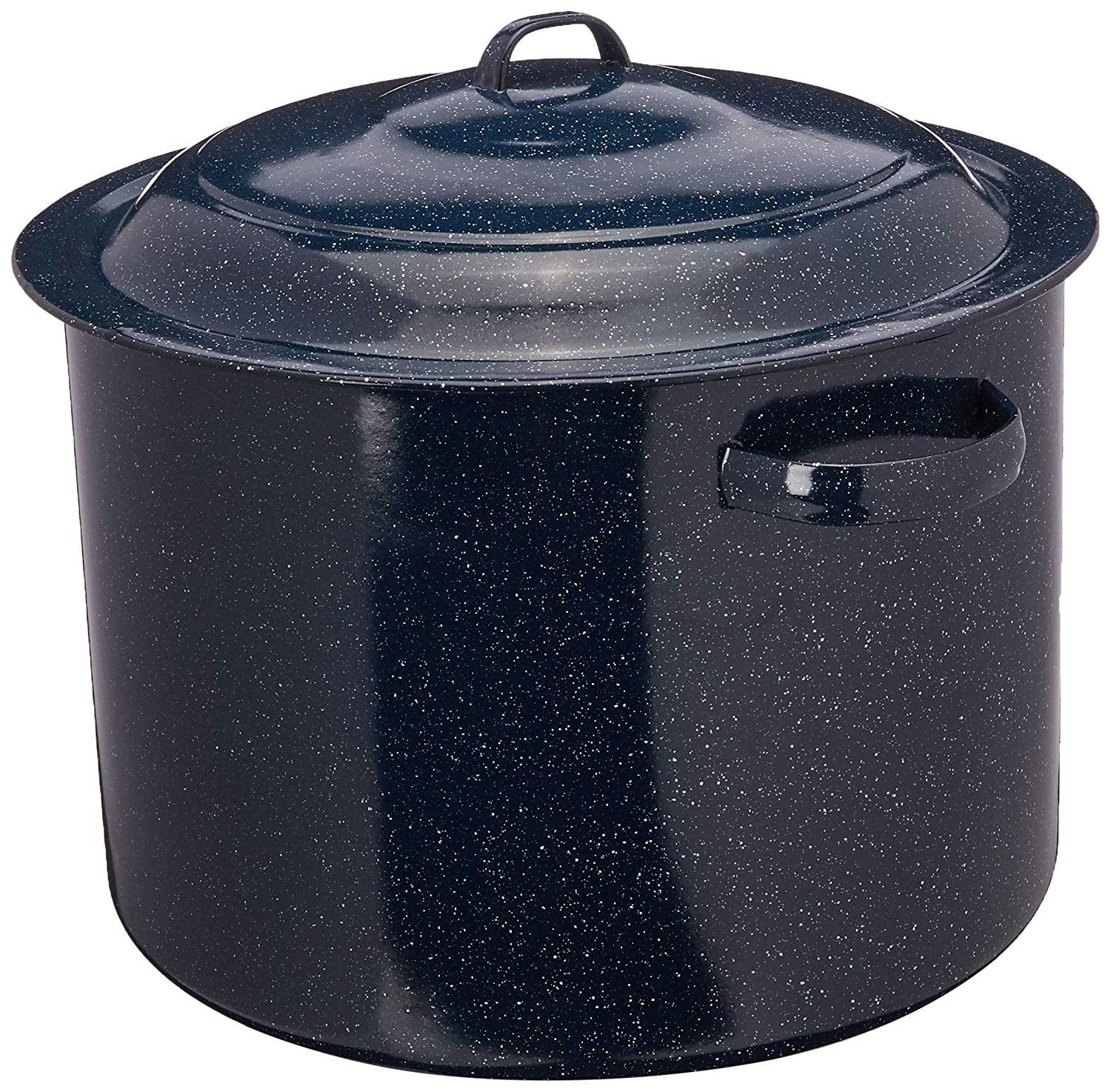 Ball Enamel Water Bath Canner, Including Chrome-Plated Rack and 4-Piece ...