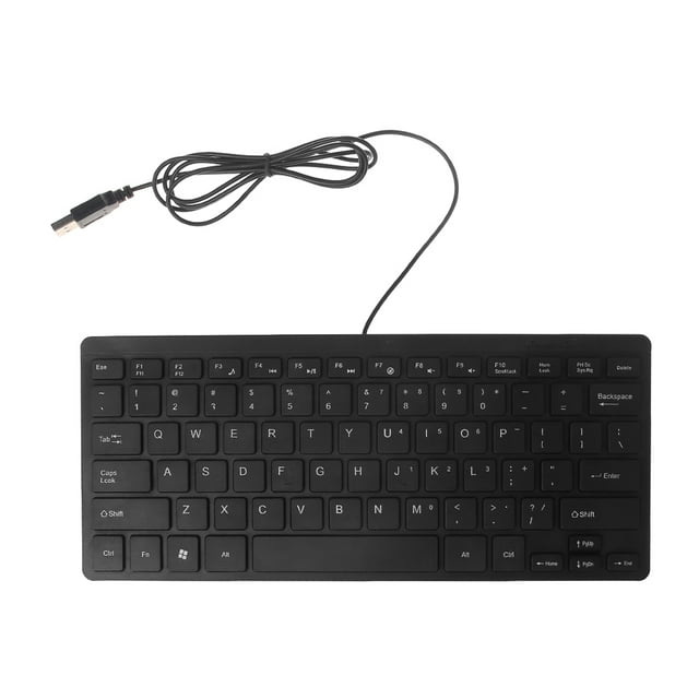 Mini Ultra Thin 104 Keys Gaming Keyboard USB Wired Keyboard Computer E-sports Peripherals for ...