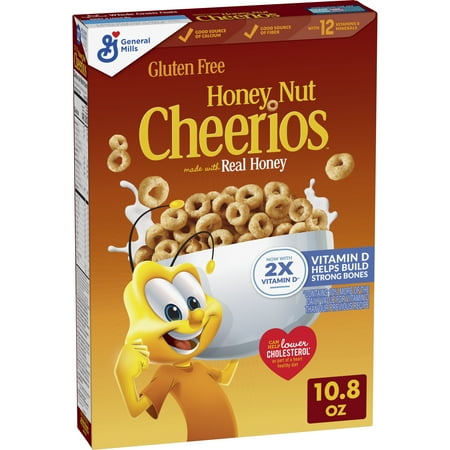 UPC 016000124790 - Honey Nut Cheerios Breakfast Cereal - 10.8oz ...