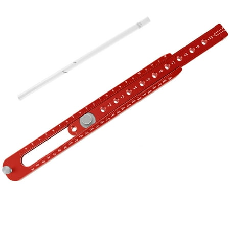 Circular Drawing Tool Aluminum Alloy Precise Compass Scriber Adjustable ...