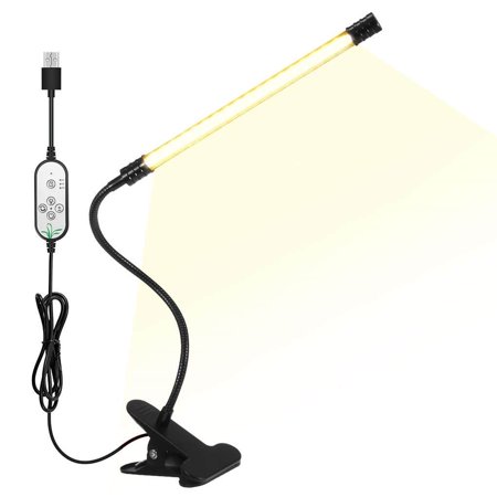 Langgg LED Plant Growth Light Waterproof Plant Fill Light Full Spectrum ...