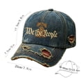 250th Anniversary USA Hat, Distressed Ragged Cap1776-2026 Patriotic ...