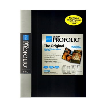 Itoya Art ProFolio Evolution Presentation & Display Book, 9" x 12 ...