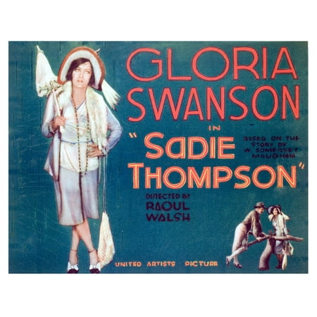 Sadie Thompson Gloria Swanson 1928. Movie Poster Masterprint (28 x 22 ...