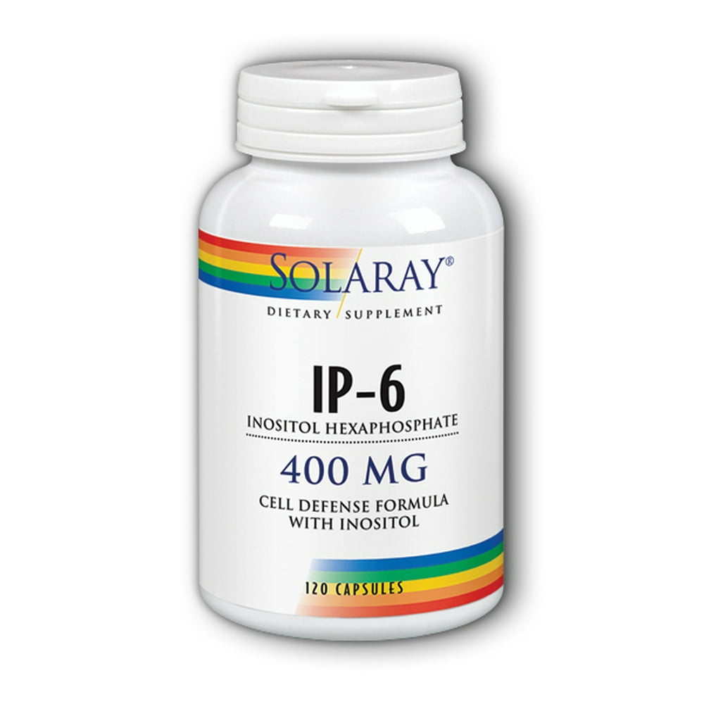 Solaray IP-6 120 Capsules - Walmart.com - Walmart.com