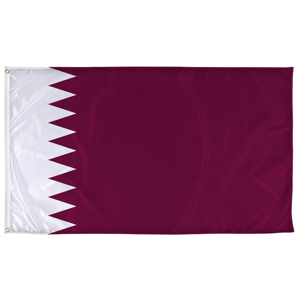 Vispronet 3ft x 5ft Qatar Flag, Outdoor Country Banner, Flag Only ...
