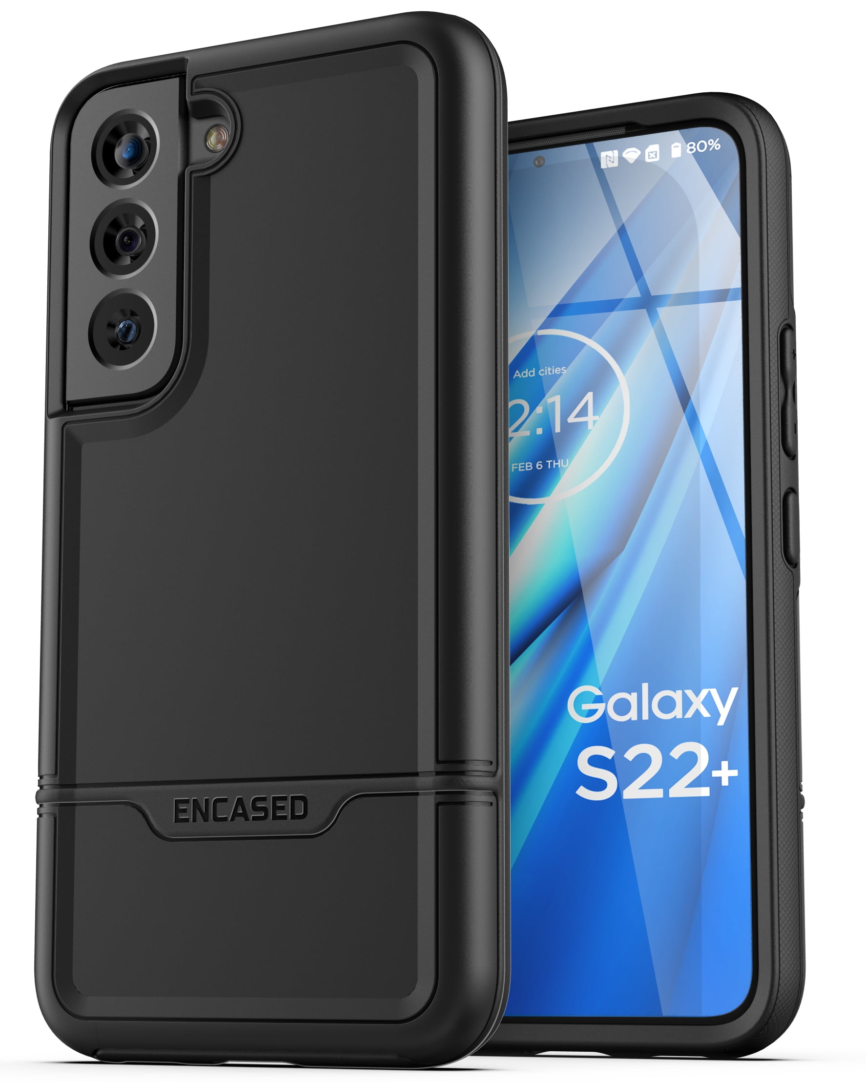 Encased Rebel Series for Samsung Galaxy S22 Plus Case, Protective Heavy ...