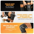 Special Essentials 2 Pack Sports Knee Braces - Fitness Sleeves for Joint Support, Meniscus Tears ...