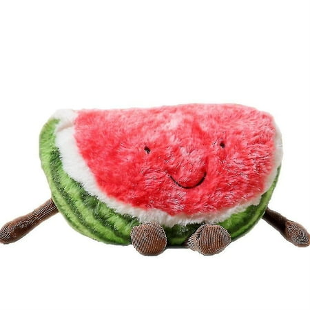 Cute Warm Watermelon Plush Toys Doll Stuffed Plant Cushions Kawaii ...