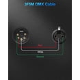 10'' DMX Converter, 5F3M and 5M3F for Stage Light and DMX Controller ...