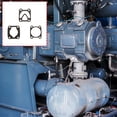 Lightweight Air Compressor Gasket Component Easy Installation And Quiet ...