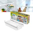 Fridge Mate Plastic Kitchen Organizer: Pull Out Bin Food Storage ...