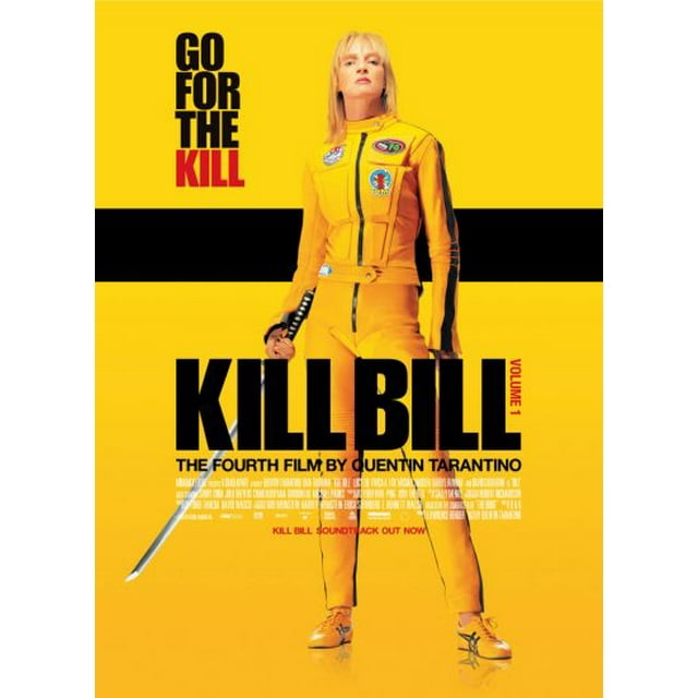 Kill Bill V.1 Movie Poster Wall Art 12x16 Print on Metal Sign 12in x ...