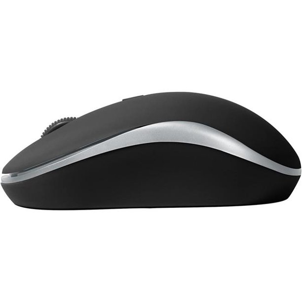 Bytech BYMSWS111BK 2.4 GHz Wireless Optical Mouse - Walmart.com ...