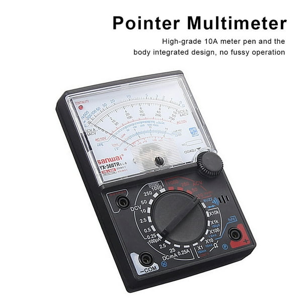 pitrice Analog Multimeter Portable Professional Accurate Replacement ...