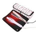 Curling Iron Storage Bag Hair Tools Travel Bag Heat Resistant and ...