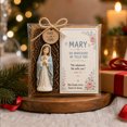 CHJK Faith Pocket Hug Glass Keepsake, Mary Religious Gifts with ...