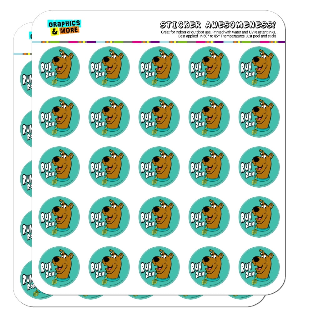 Scooby-Doo Ruh Roh Planner Calendar Scrapbooking Crafting Stickers ...