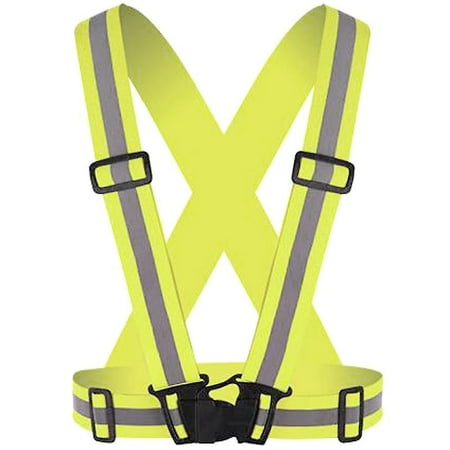 Hi Viz Vis Vest Safety High Visibility Waistcoat Reflective Work Belt ...