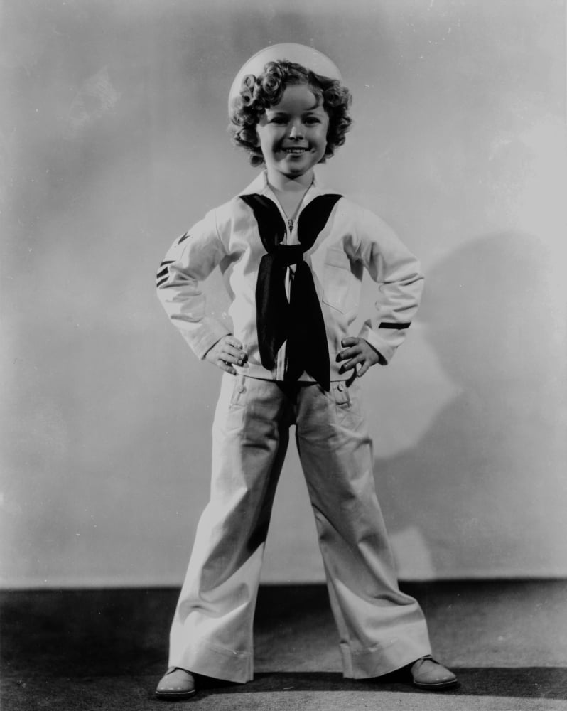 Shirley Temple Posed In Sailor Costume Outfit Photo Print 8 X 10