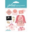 Jolee's Boutique Dimensional Stickers-Baby Girl Pregnancy - Walmart.com