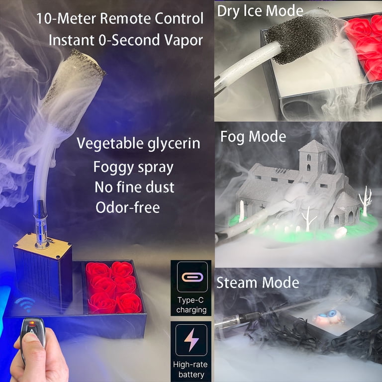 Dry Ice Machine Fog Machine Party City Handheld Portable Fog Machine ...