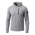 Sewkxo Men's Athletic Hoodies Long Sleeve Fishing Shirts for Men UPF 50 ...