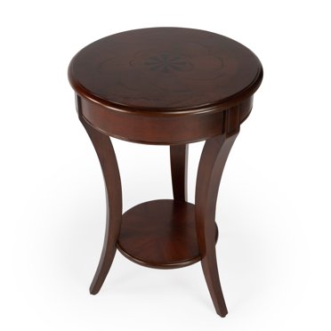 Butler Specialty Industrial Chic Round End Table In Black - Walmart.com