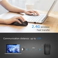 Suproot Wireless Mouse Full Size Ambidextrous Curve Design, Precise ...