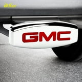 Bully Hitch Cover GMC, Officially Licensed, Universal 1-1/4 & 2 Inches ...