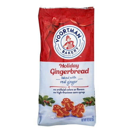 Voortman Cookies Holiday Gingerbread Kids, 12.3 OZ - Walmart.com