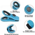 2026 New Arrival Multicolor Magnetic Chip Clips 16 Pack, Airtight Seal ...