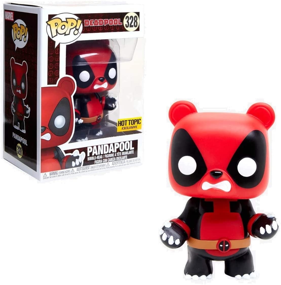 ¡Funko Pop! Deadpool Pandapool Exclusivo de tema candente #328 Funko ...