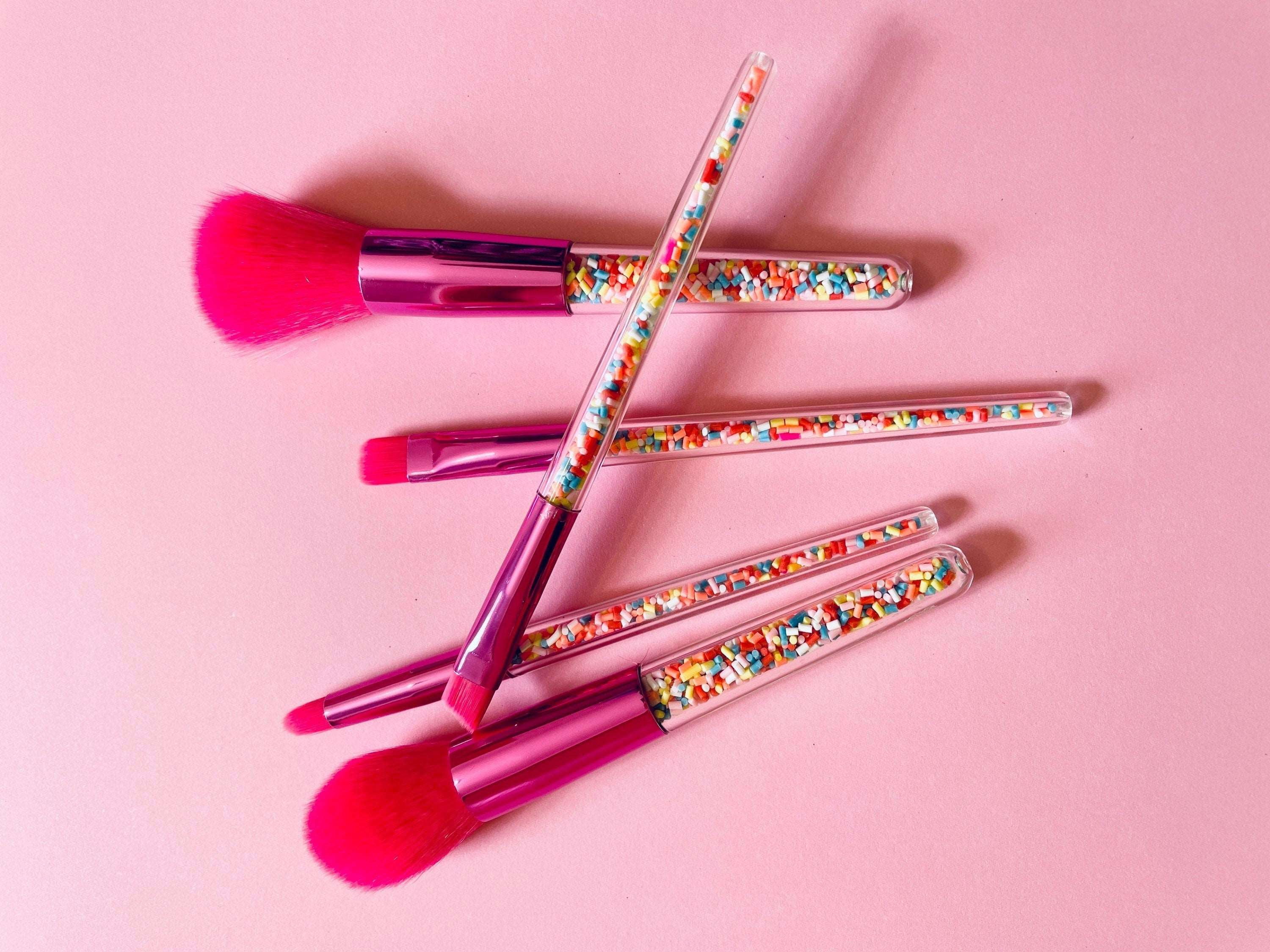 Birthday Cupcake Sprinkles Makeup Brushes - Walmart.com