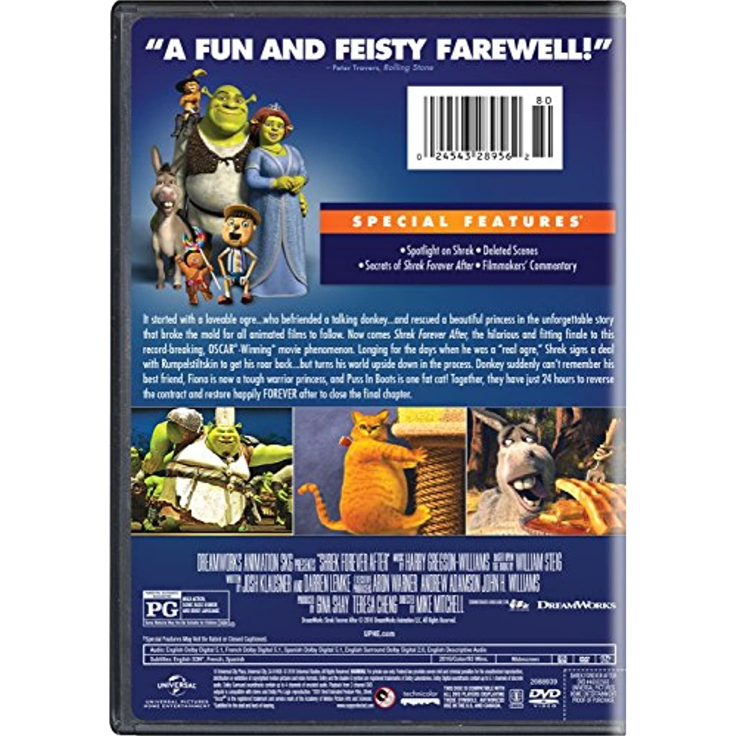 Shrek Forever After Dvd