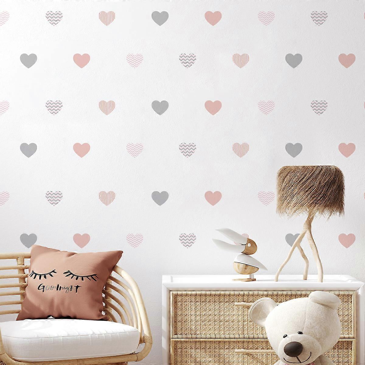 Click here for Czy Colorful Heart Wall Decals Stickers Heart Wall... prices