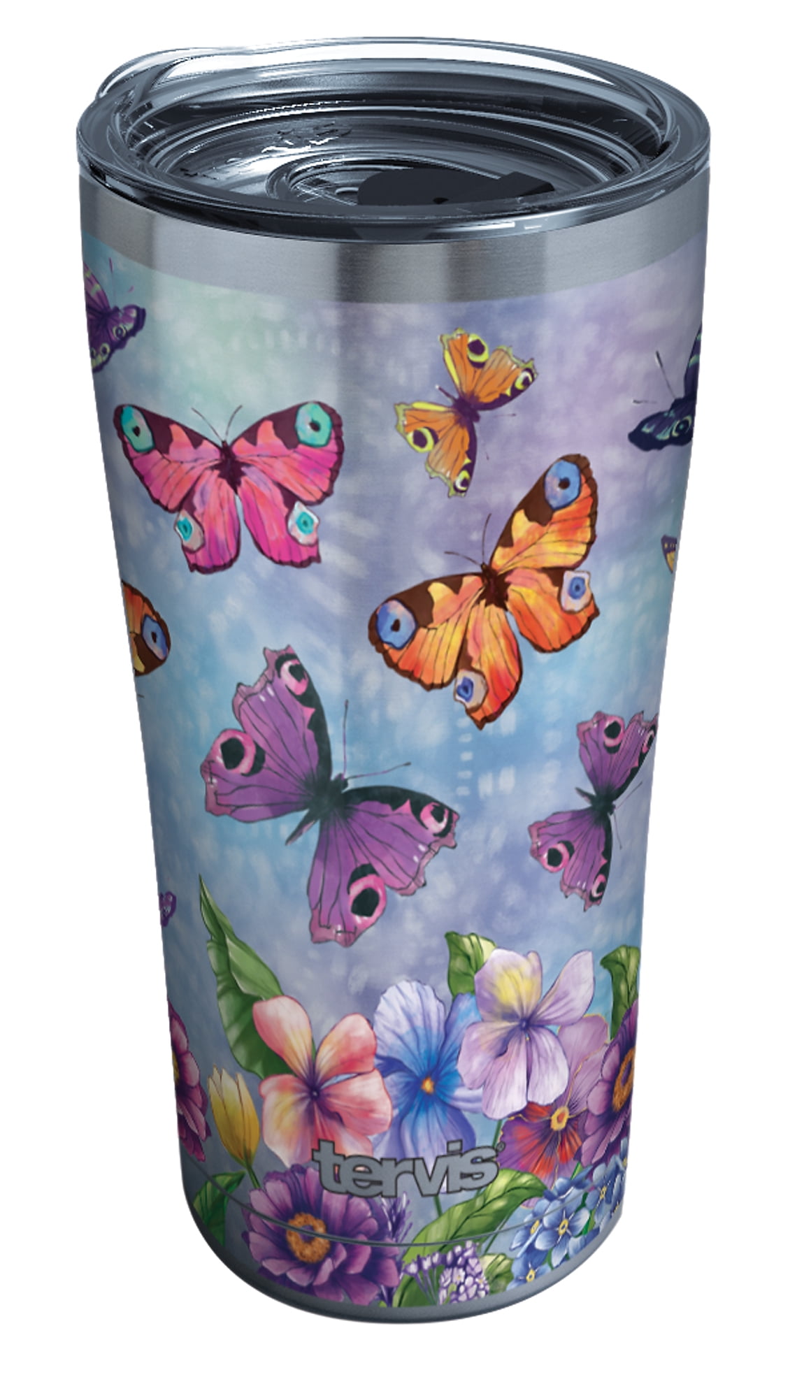 Tervis Butterfly Garden Triple Walled Insulated Tumbler Travel Cup ...