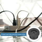 Uxcell 6 Pack Cable Cord Grommet, 5/8 Inch Desk Grommet Flexible Rubber ...